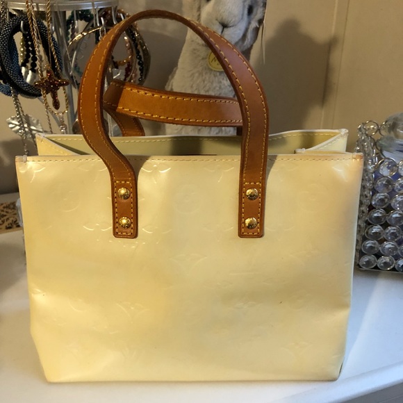 Louis Vuitton | Bags | Authentic Lv Cream Pm Vernis | Poshmark